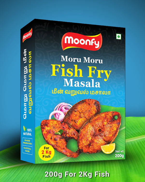 Moonfy Moru Moru Fish Fry Masala Powder (200g) – Moonfy Masala